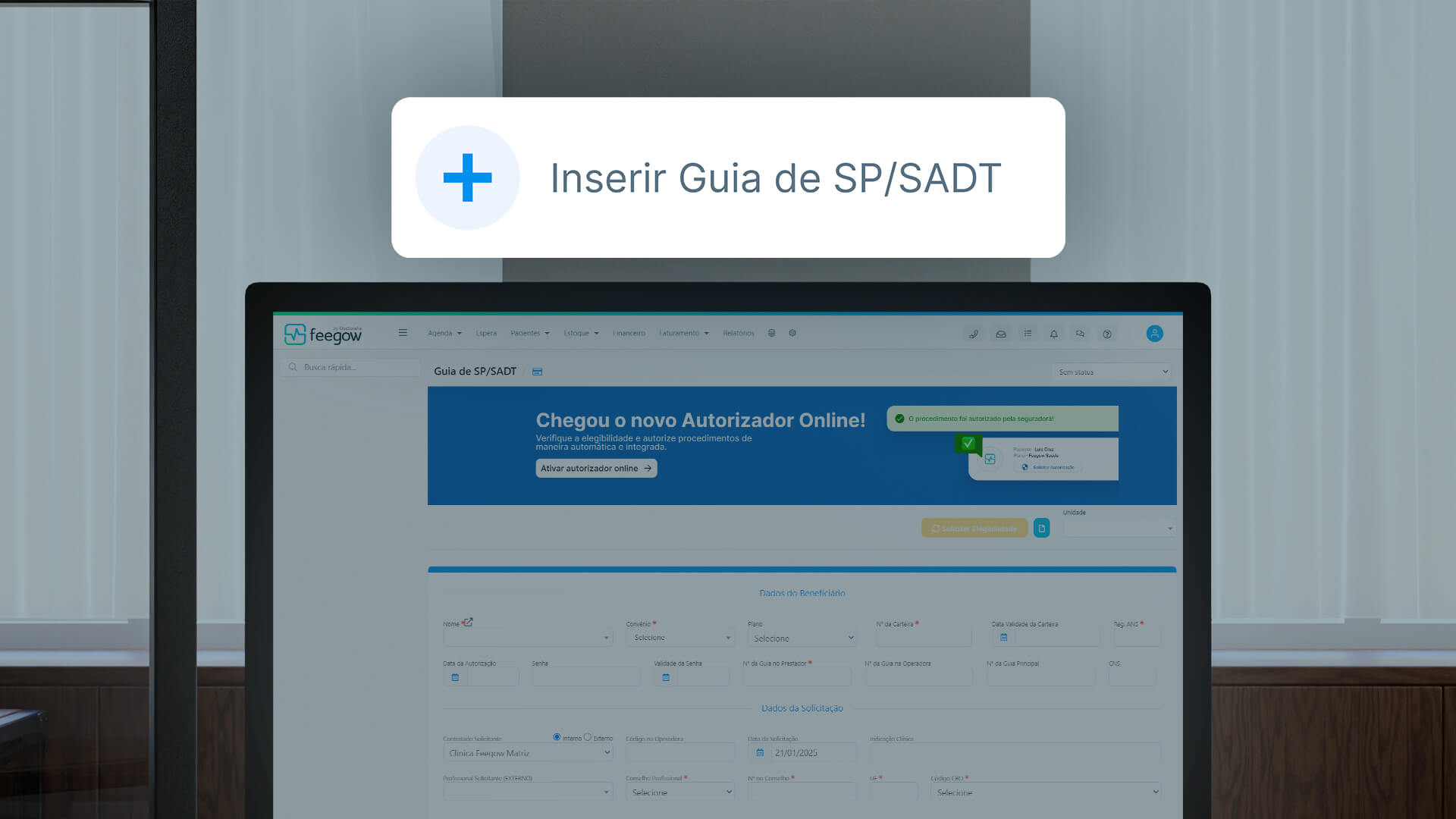Guia SADT: Como controlar e simplificar a emissão com o Feegow Clinic